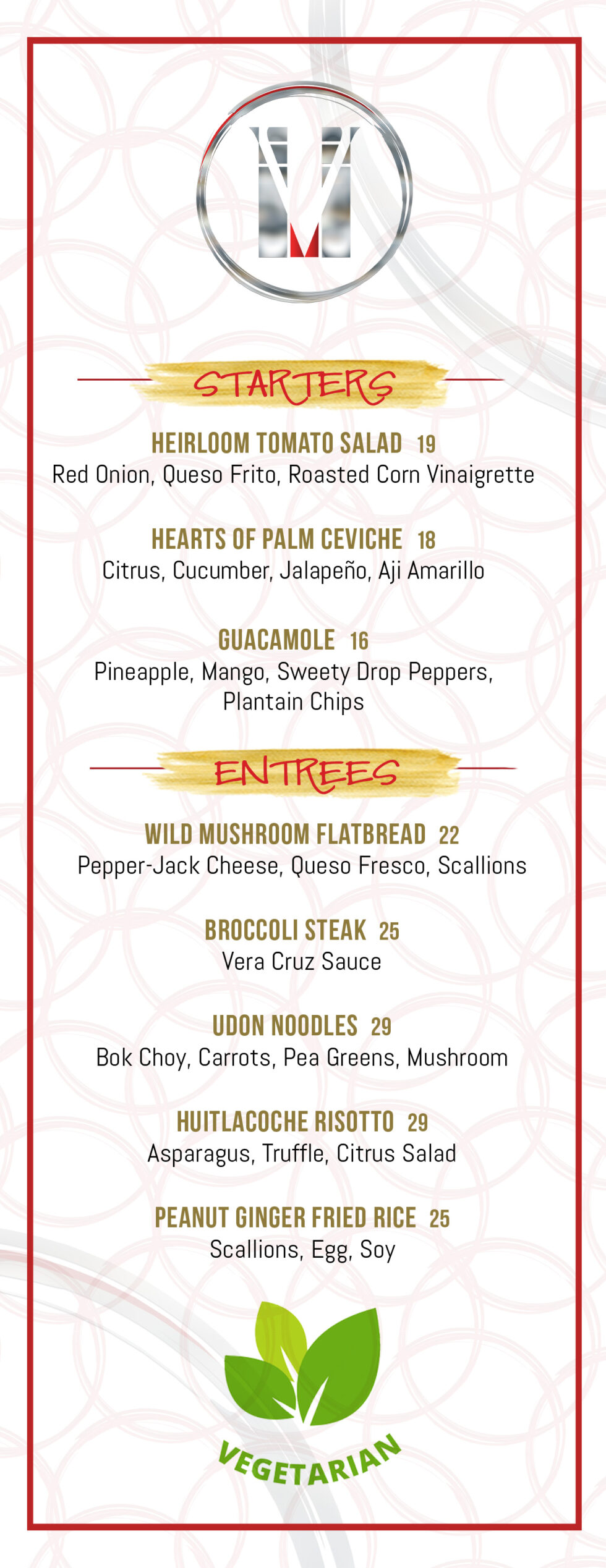 MENUS - VENTANAS Restaurant & Lounge