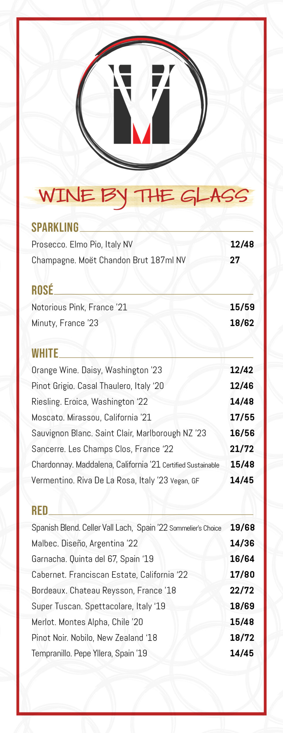 MENUS - VENTANAS Restaurant & Lounge